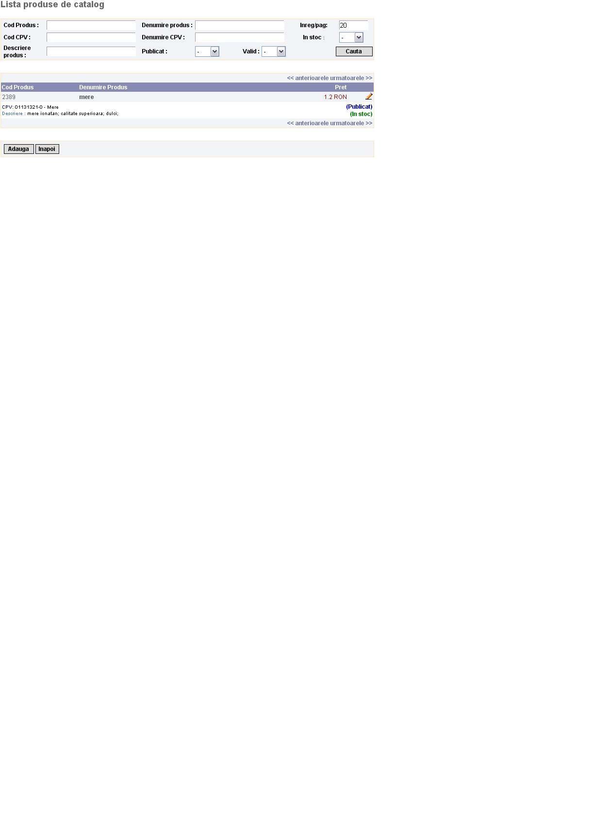 CATALOAGE DE PRODUSE OFERTANTI DE PE SEAP- unde le gasesc? | Licitatii ...